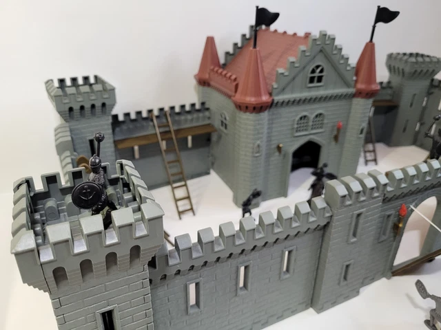 SIMBA FALCON CASTLE Ritterburg Mittelalter Stecksystem mit Figuren EUR ...