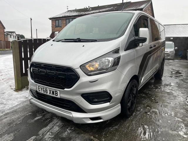 FORD TRANSIT CUSTOM Euro 6 Lwb 2.0 Tdci Crew Cab Rs Edition 2018 68 ...