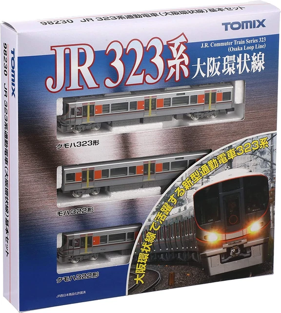 TOMIX NGAUGE 323 series Osaka Loop Line basic set 98230 model train EUR 174,02 - PicClick FR