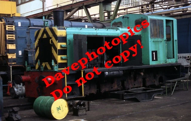 ORIGINAL 35MM Slide Railway Diesel /Steam- Swindon Works c1980 £3.75 ...