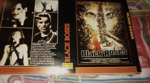 JAQUETTE VHS HORREUR (seul) 103 black roses EUR 2,95 - PicClick FR