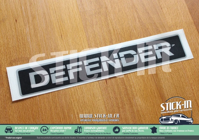 STICKERS AUTOCOLLANTS LAND Rover DEFENDER 90 110 Front Grill Panel ...