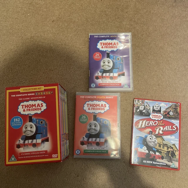 THOMAS AND Friends DVD Bundle £5.00 - PicClick UK