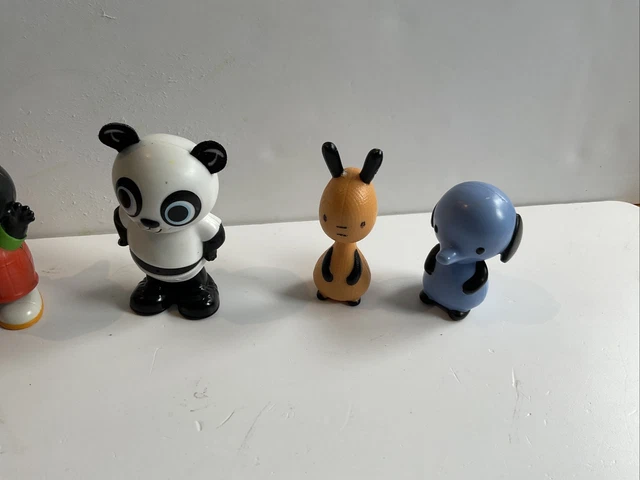 CBEEBIES BING BUNNY And Friends Toy Figures x 6 2014 fabric ears small ...