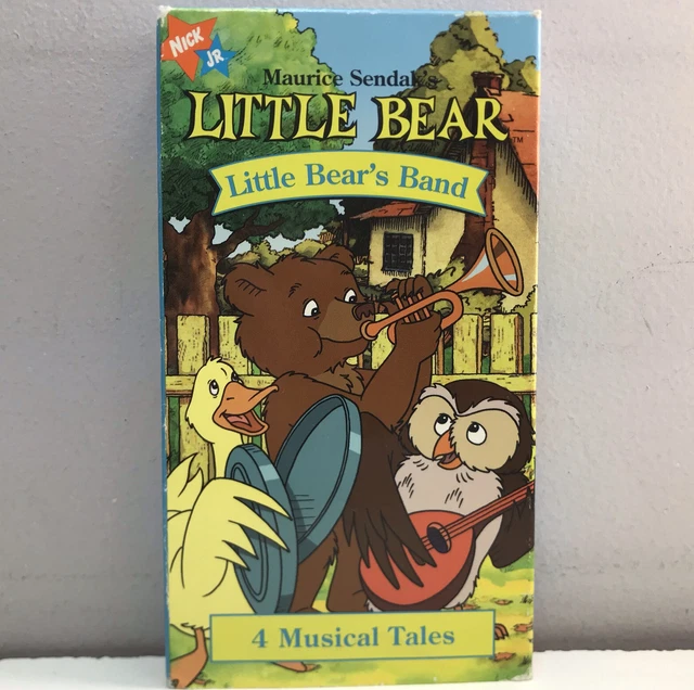 NICK JR LITTLE Bear VHS Video Tape Little Bear’s Band Nickelodeon ...