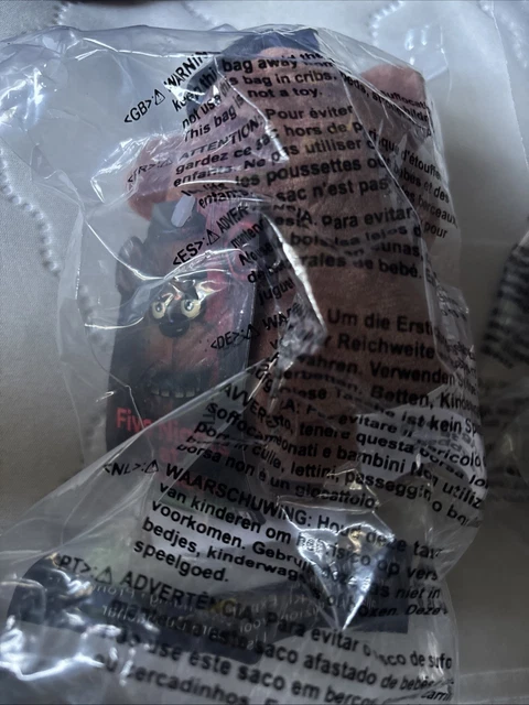 JAZWARES FIVE NIGHTS At Freddy's FNAF 4" Mini Plush Glowing Eyes Freddy ...