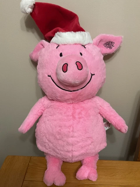 GIANT PERCY PIG Plush Soft Toy M&S Christmas Theme. £5.72 - PicClick UK