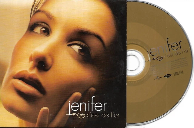 CD CARTONNE CARDSLEEVE Jenifer 2T C'est De L'or Ecrit Par Calogero EUR ...