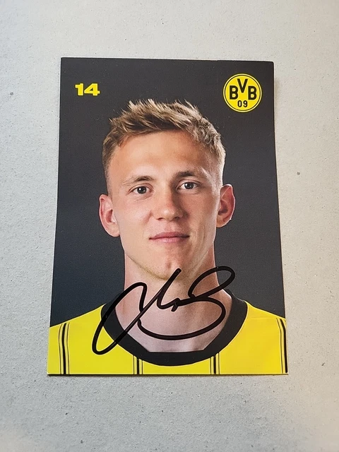 MAXI BEIER Bvb Borussia Dortmund 2024 2025 Autogrammkarte Original ...