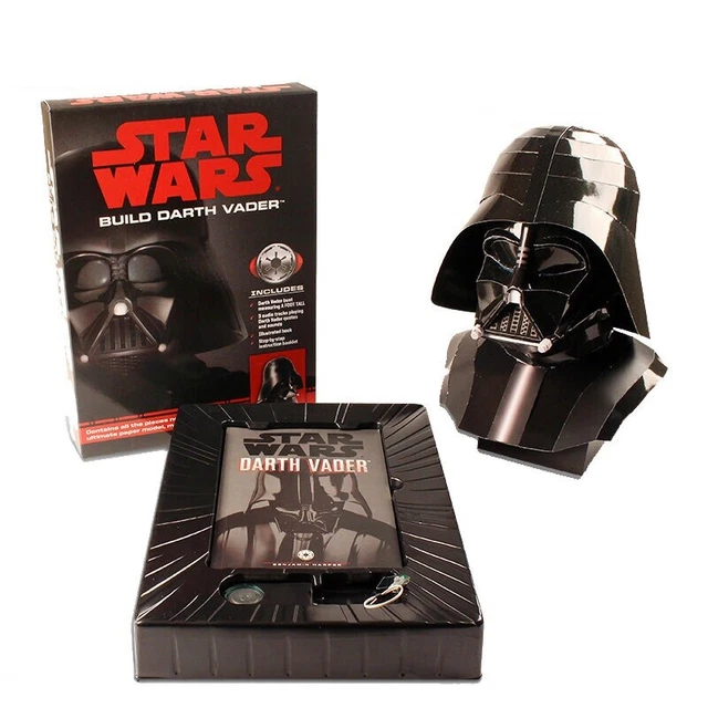 STAR WARS KID Build Darth Vader Papercraft Model Head Kit Sound ...