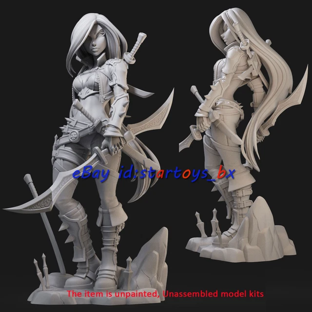 FEMALE WARRIOR 1:12 Figure 3D Print Model Kit Unpainted Unassembled ...