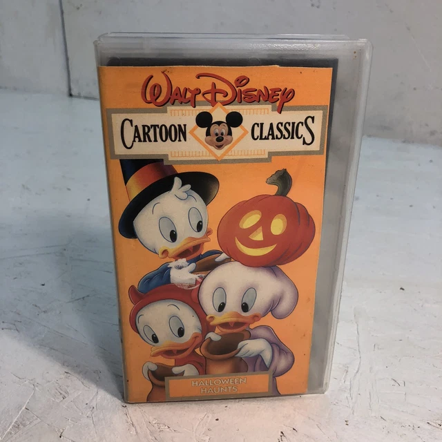 HALLOWEEN HAUNTS VHS Walt Disney Cartoon Classics Vol 14 Pluto Huey ... HALLOWEEN HAUNTS VHS Walt Disney Cartoon Classics Vol 14 Pluto Huey ...