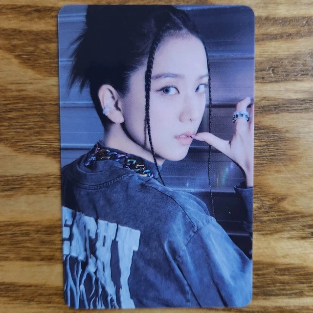 JISOO OFFICIAL LUCKY Draw Photocard BlackPink Born Pink World Tour ...