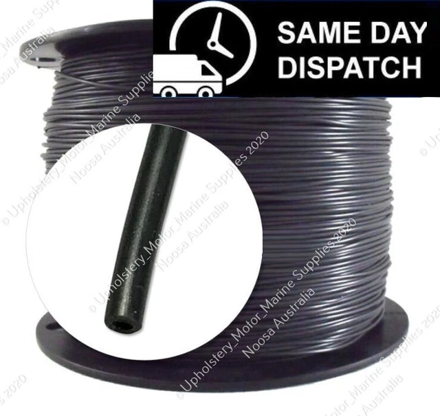UPHOLSTERY PIPING CORD - 3mm PVC Hollow Core UV Stabilised TRADE ...