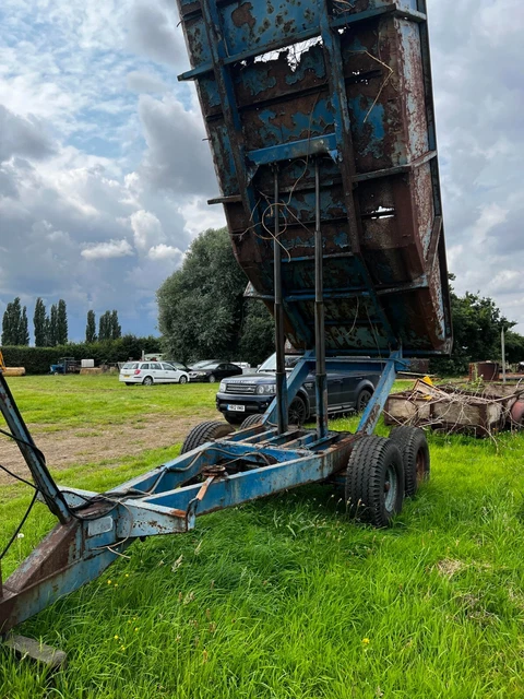 8 TON DUMP trailer £900.00 - PicClick UK