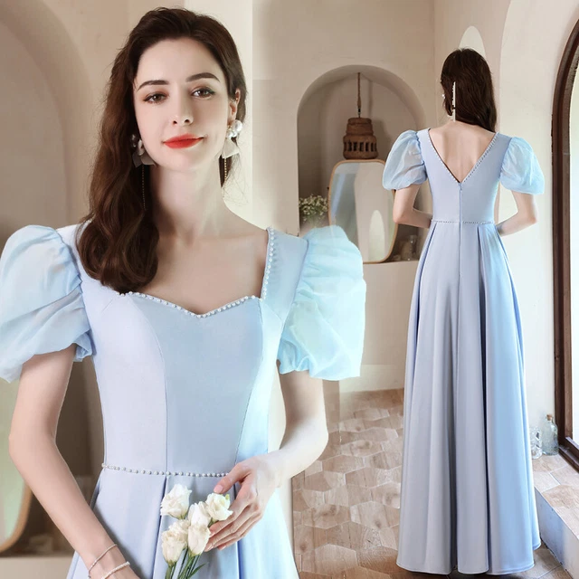 NOBLE EVENING FORMAL Party Ball Gown Prom Bridesmaid Acting Show Dress ...