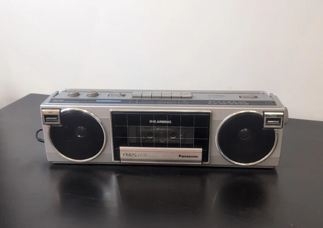 VINTAGE PANASONIC RX-F25 Ambience Boombox AM/FM Cassette £28.48 ...