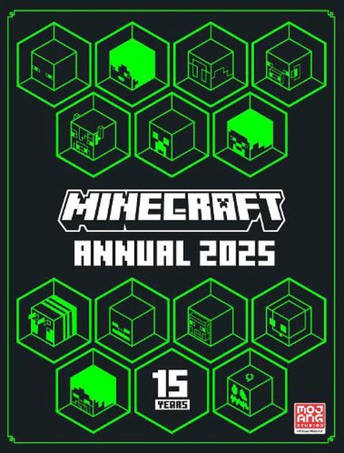 MINECRAFT ANNUAL 2025 by Mojang AB Hardcover Book £24.06 - PicClick UK