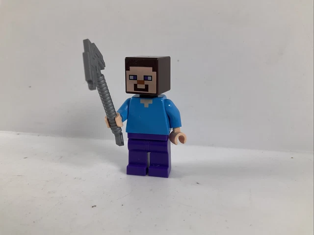 GENUINE LEGO MINECRAFT Steve MiniFigure £7.99 - PicClick UK