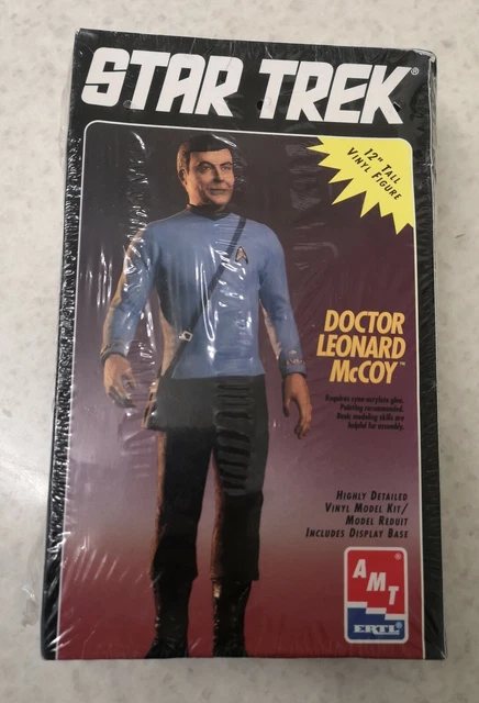 AMT-ERTL STAR TREK Dr Leonard Mccoy Model Kit 1994 Boxed And Sealed EUR ...