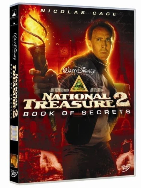 NATIONAL TREASURE 2 - Book Of Secrets DVD Nicolas Cage (2008) £2.39 ...