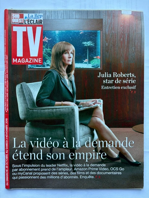 TV MAGAZINE JULIA Roberts Kev Adams Elodie Gossuin Michel Cymes EUR 19 ...