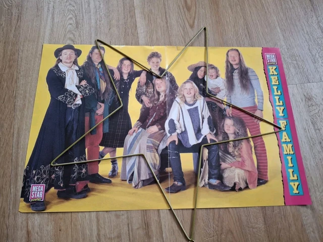 ALTES KELLY FAMILY Poster Megastar 90er EUR 1,50 - PicClick DE