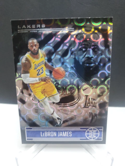 2020-21 PANINI ILLUSIONS Lebron James Asia Trophy collection SP Groove ...