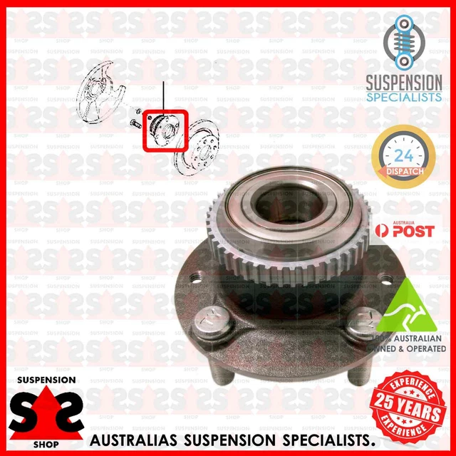 REAR AXLE LEFT Or Right Wheel Hub Suit KIA Mentor/Shuma 1.8 i 16V SHUMA I (FB) EUR 65,56 ...