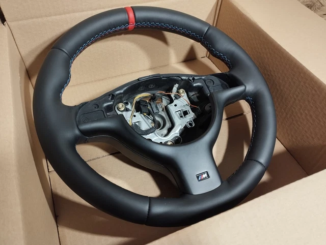 BMW E46 M3 Steering Wheel refinished nappa oem factory E39 E53 330i ...