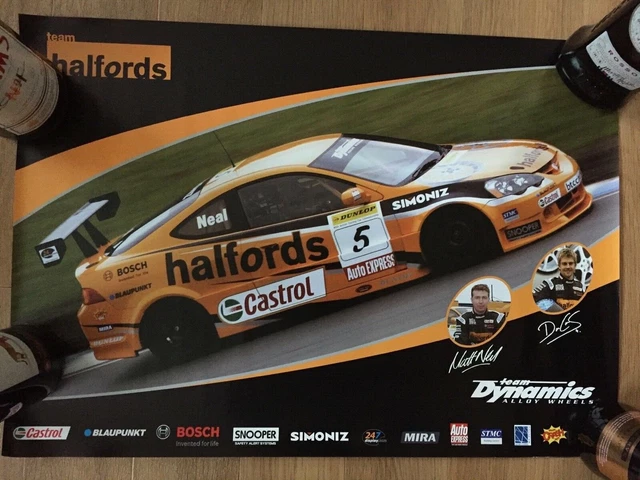 HONDA INTEGRA TYPE R Halfords Team Dynamics 2005 Btcc Matt Neal Dan ...