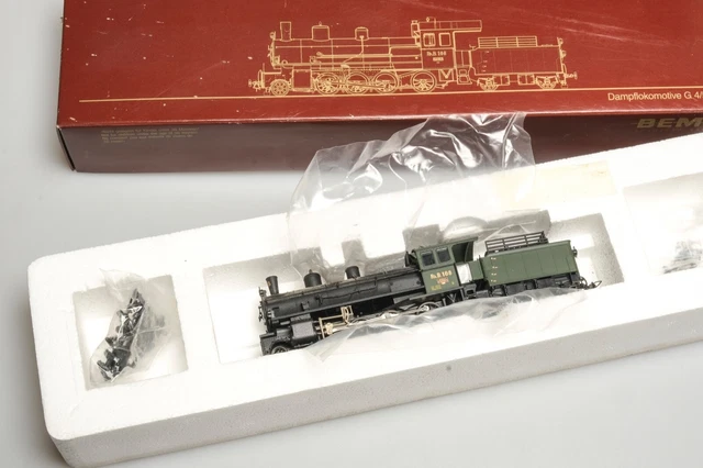 BEMO SPUR H0M Artnr. 1290 118 Rhätische Bahn Dampflok RhB 108 G4/5 in ...