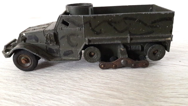 VÉHICULE MILITAIRE HALF TRACK 822 - Dinky Toys - MECCANO Made In France ...