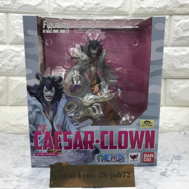 FIGURINE ARTICULÉE CLOWN Figuarts ZERO Caesar One Piece Punk Hazard ...