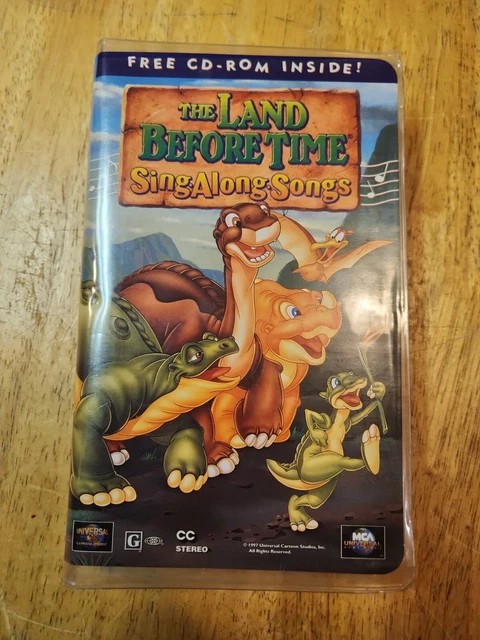 THE LAND BEFORE Time Sing-Along-Songs (VHS, 1997) EUR 6,69 - PicClick DE
