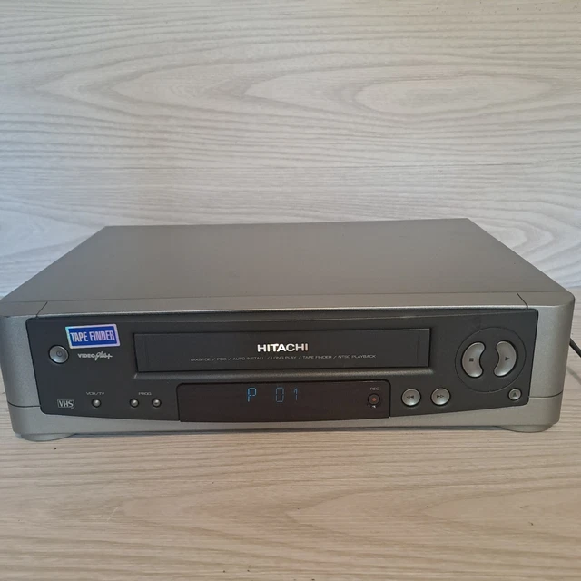 HITACHI VT-MX910EUK VHS video Plus Player - With Scart No Remote All ...