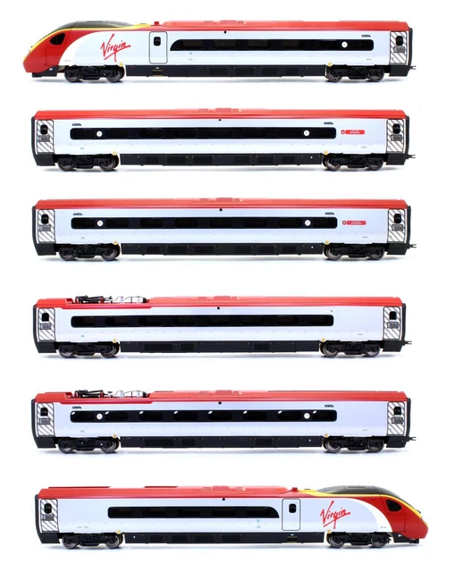 HORNBY 'OO' GAUGE Virgin Trains Class 390 'Pendolino' 6 Car Emu Set £ ...