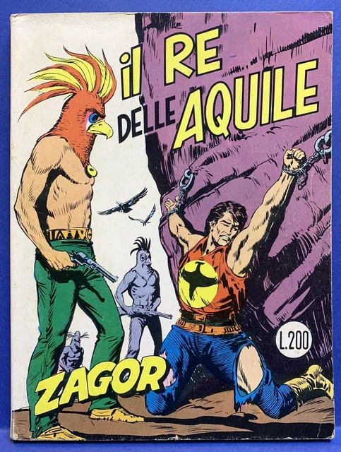 ZAGOR ZENITH GIGANTE n. 118 IL RE DELLE AQUILE Cepim 1971 ORIGINALE ...
