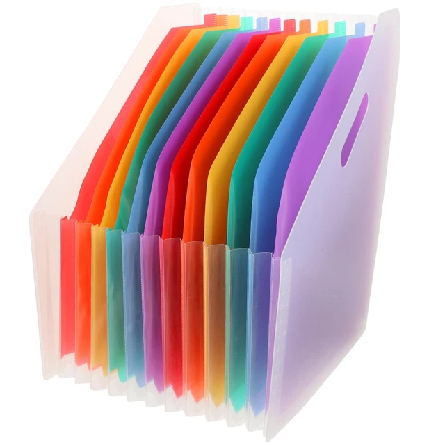 DESKTOP FILE ORGANIZER Document Folder Home and Office Holder Portable ...