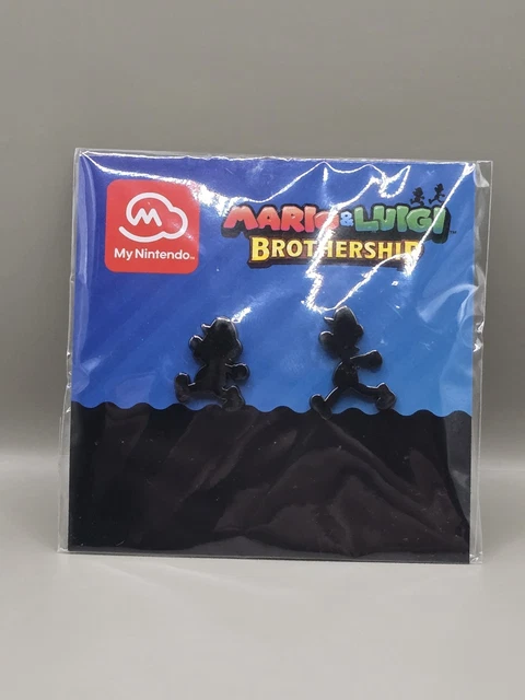 NINTENDO SWITCH - Mario & Luigi Brothership Pin Badge - My Nintendo ...