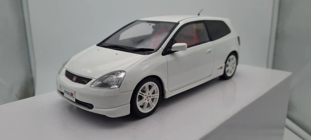 OTTO 1/18 SCALE Honda Civic Type R EP3 White Model Car OT378 £105.99 ...