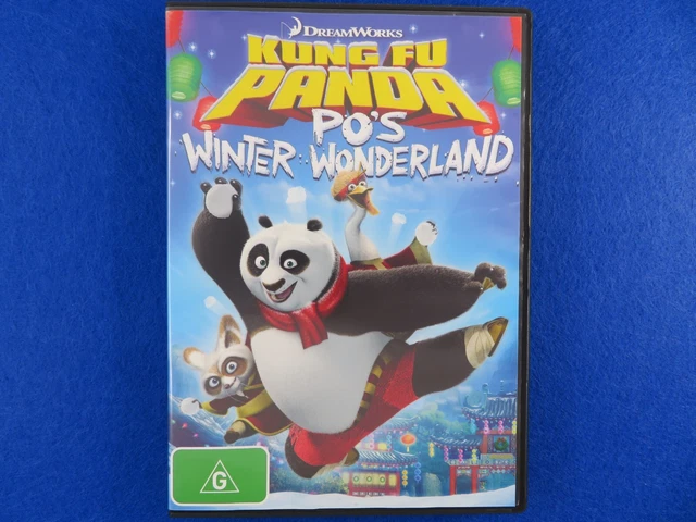 KUNG FU PANDA Po's Winter Wonderland - DVD - Region 4 - Fast Postage ...