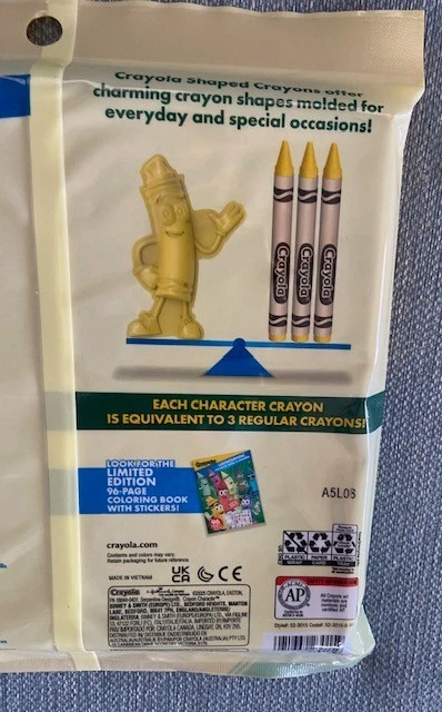 CRAYOLA LIMITED EDITION Collection 2025 Character Crayons (Retired ...