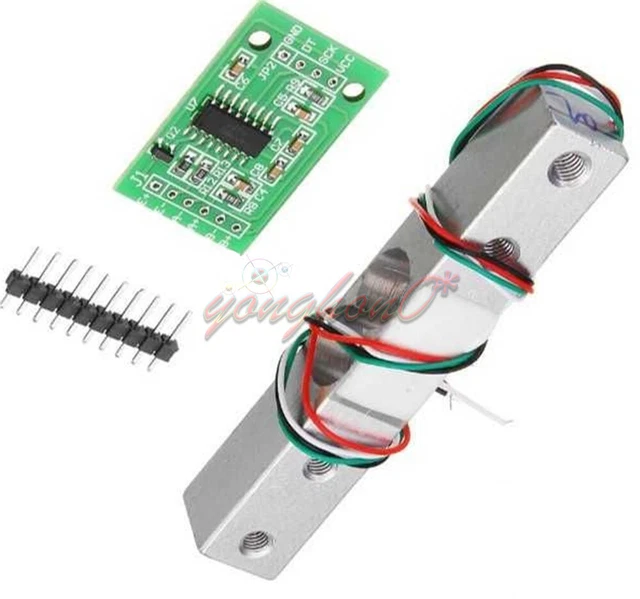 SCALE LOAD CELL Weight Weighing Sensor 5KG +big HX711 Weighing Sensors ...