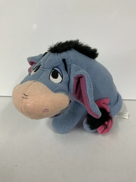 FISHER PRICE DISNEY My First Eeyore Rattle Plush Stuffed Animal Baby 9 ...