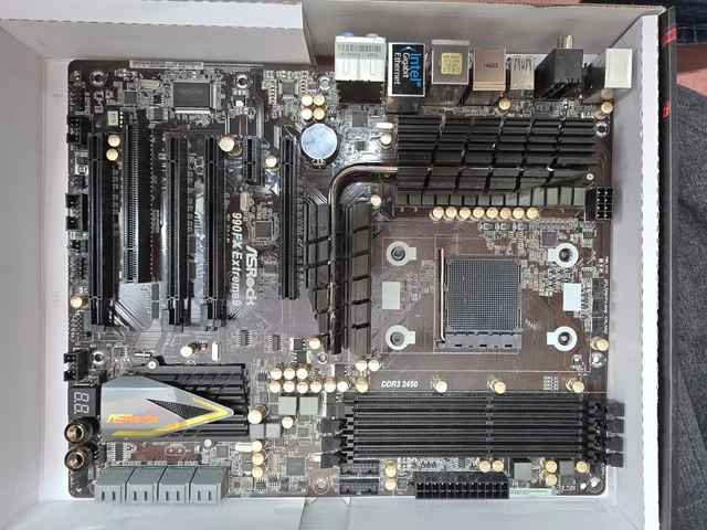 ASROCK AMD 990FX Extreme9 AM3+ Motherboard (FX-9590 Supported) £5.43 ...