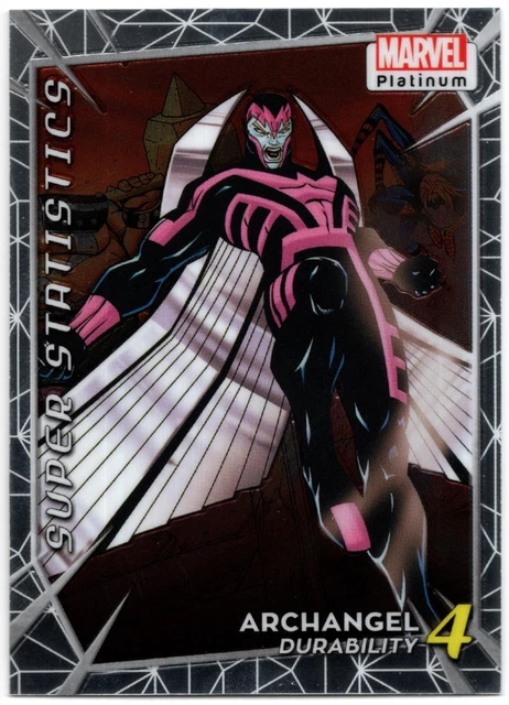 2023 UPPER DECK Marvel Platinum "SUPER STATISTICS" Insert Card #PL23 ...