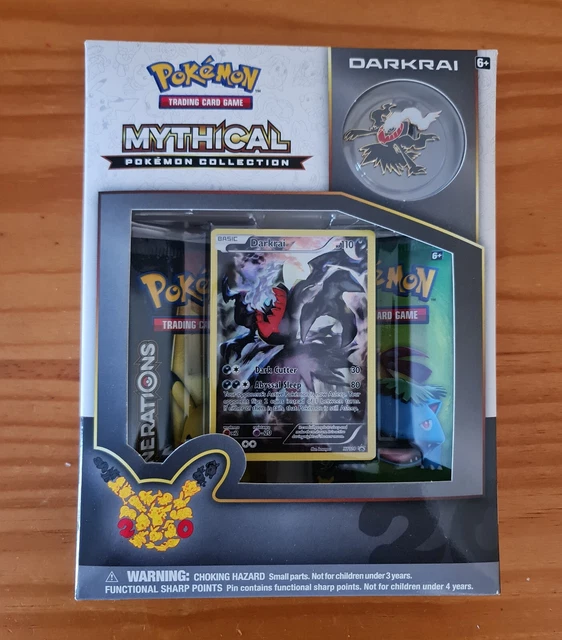 POKEMON MYTHICAL COLLECTION Darkrai Box Generations New & Sealed £80.00 ...