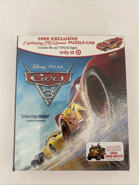 DISNEY PIXAR'S CARS 3 (Blu-ray/DVD/Digital,- Brand New $13.58 - PicClick AU
