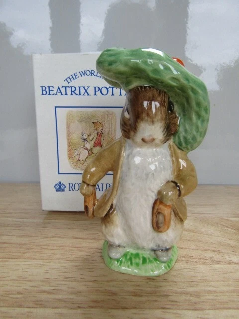 ROYAL ALBERT VERY Rare GOLD CROWN PETER RABBIT on BP5 issued only 1989 ...
